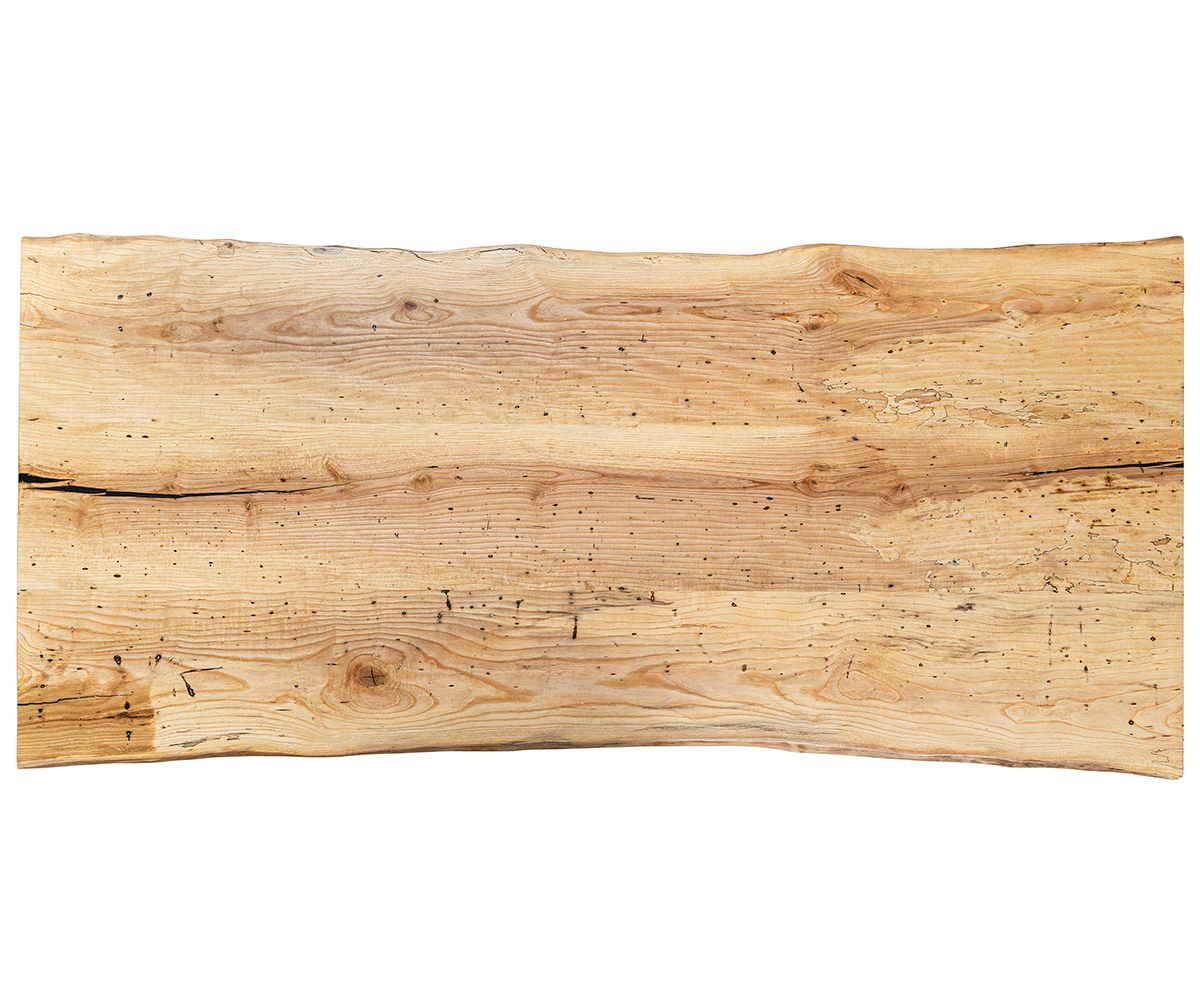 Live Wormy Ash Slab | Atlantic City Barstool Brothers