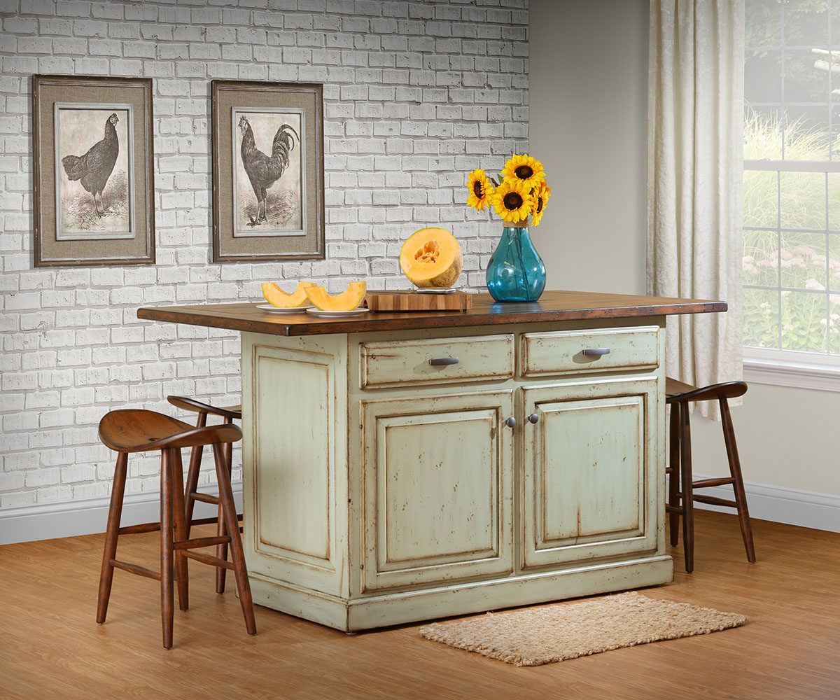 Traditional Island - 66"W | Atlantic City Barstool Brothers