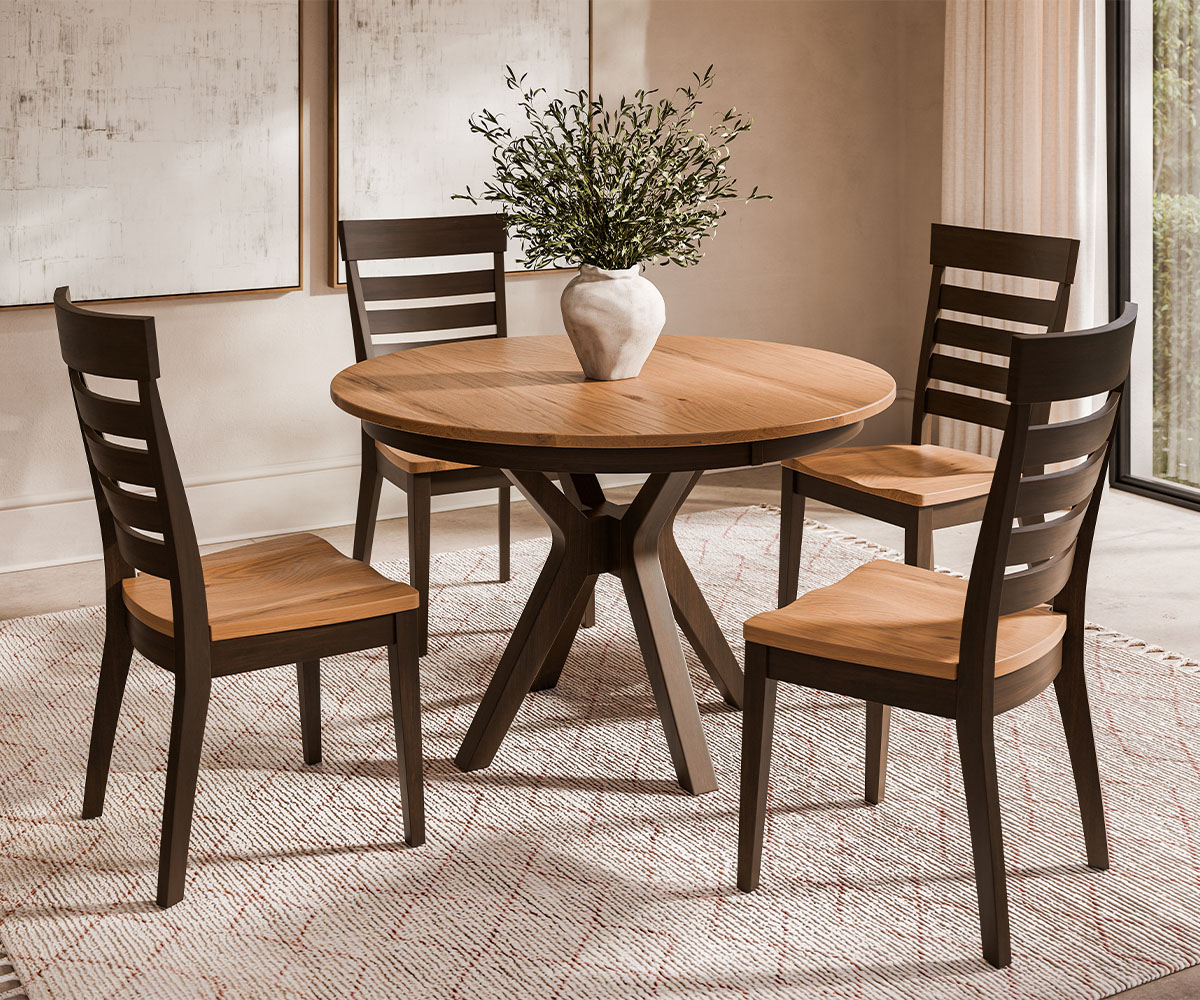 Madison Single Pedestal Dining Collection | Atlantic City Barstool Brothers